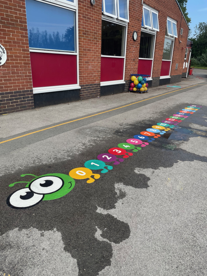 Playground Markings | Conway Contractors Derby | East Midlands