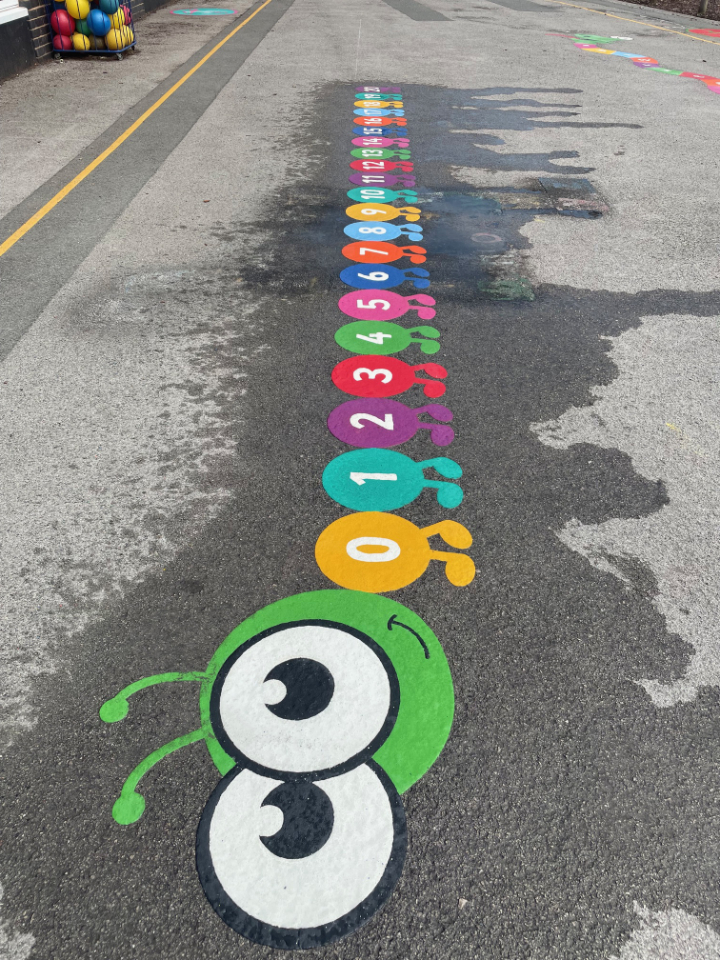 Playground Markings | Conway Contractors Derby | East Midlands